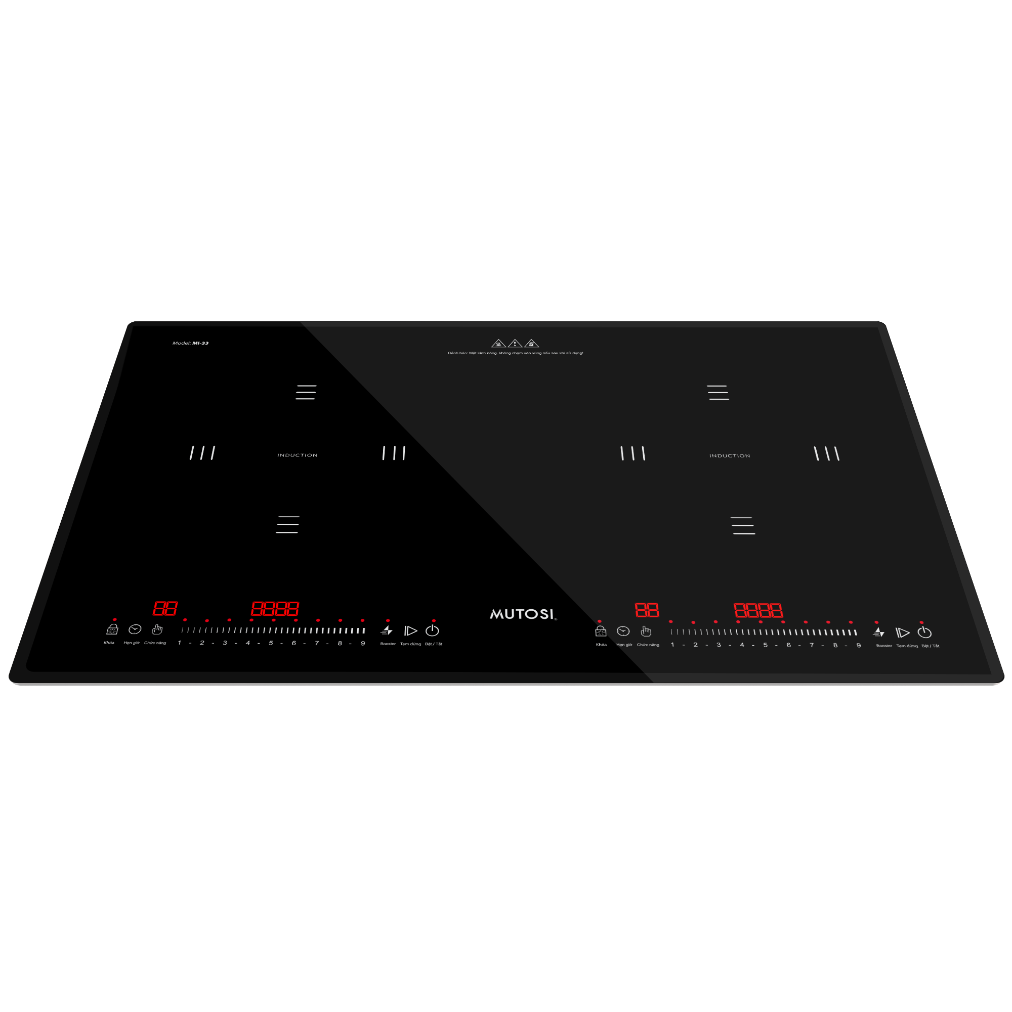 Bếp từ đôi Mutosi MI-33