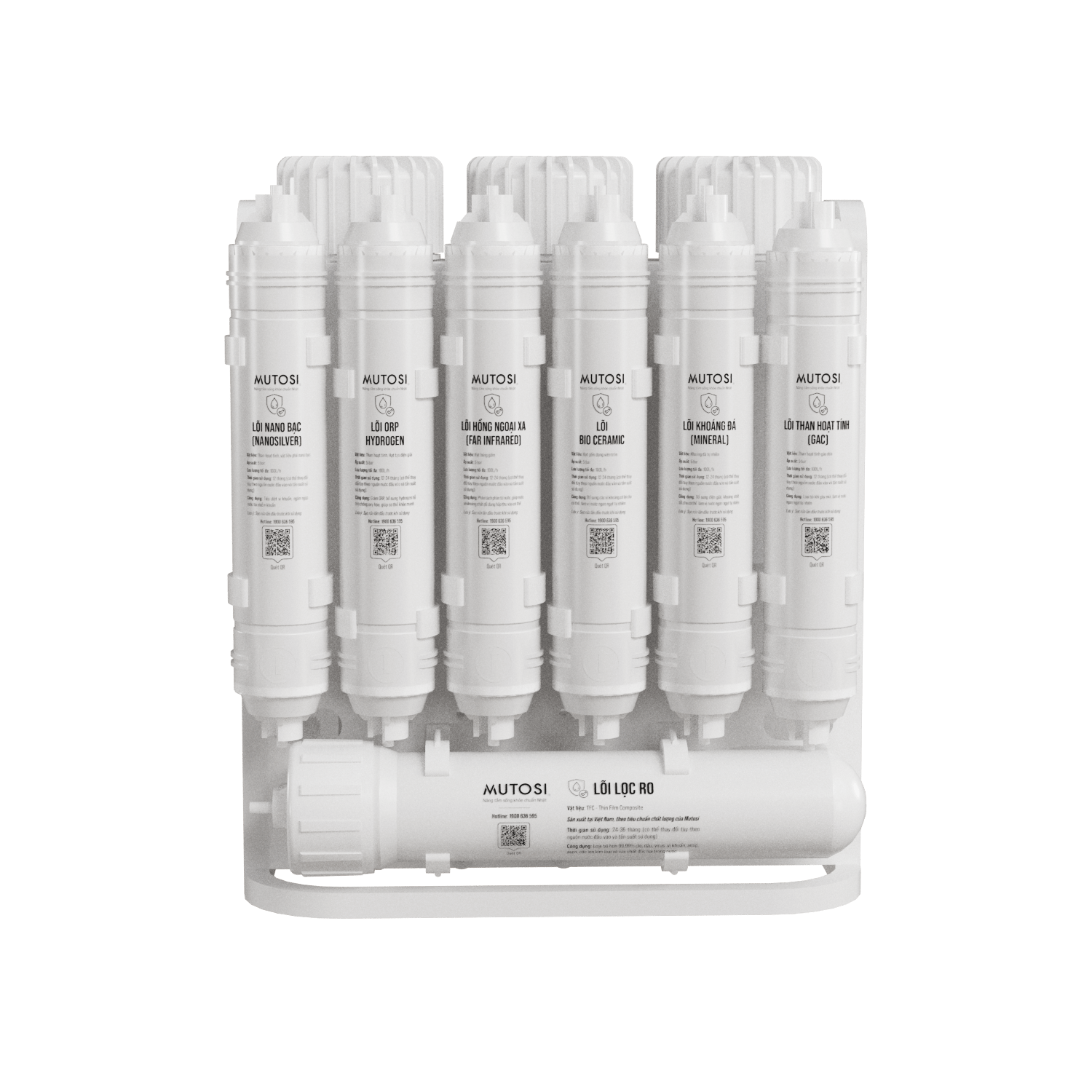 Máy lọc nước để gầm 10 lõi MP-U66