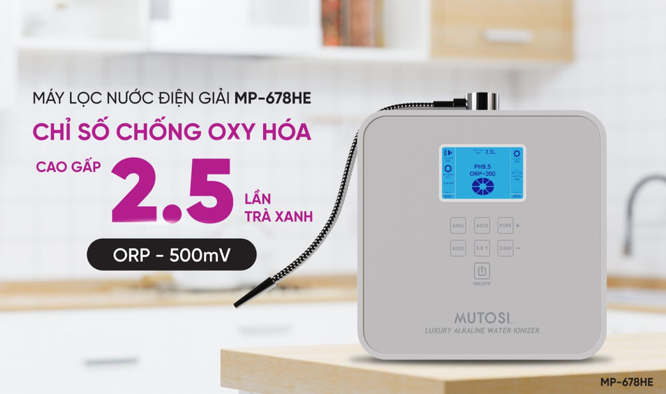 Máy lọc nước điện giải: Từ A - Z về máy Hydrogen ion kiềm tốt cho sức khỏe
